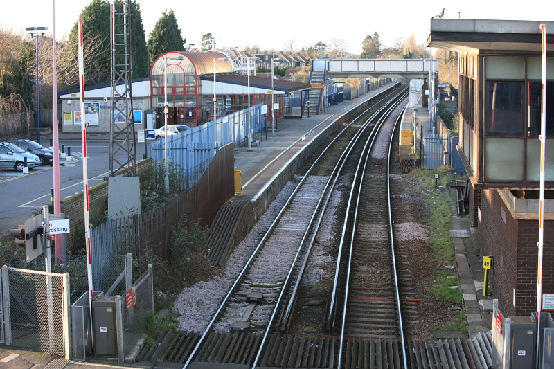 Railway Train Station in Rainham Kent